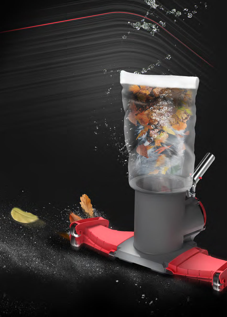 VOLTERA™ 105 Extra Wide Heavy-Duty Rechargeable Pool Vacuum Kokido